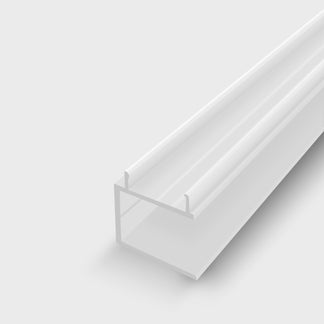 Aluminium Slat U-Channel with Channel Cover – SLAT-CO